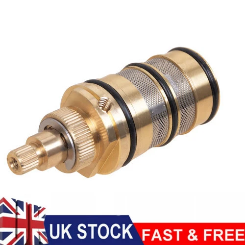 UK REPLACEMENT THERMOSTATIC Cartridge Shower Bath Mixer Valve Bar ...