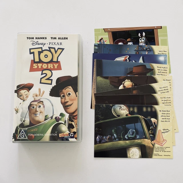 TOY STORY 2 (VHS, 2000) Video Tape & RARE Disney Panini Photocards £27. ...