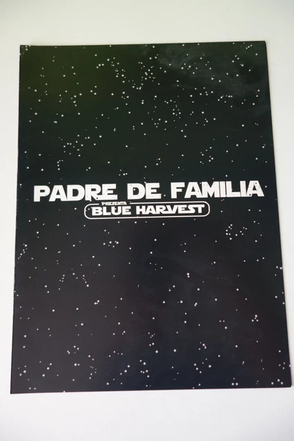 FAMILY GUY BLUE HARVEST: SPANISH MARKETING CAMPAIGN BROCHURE. 28x21 cm ...