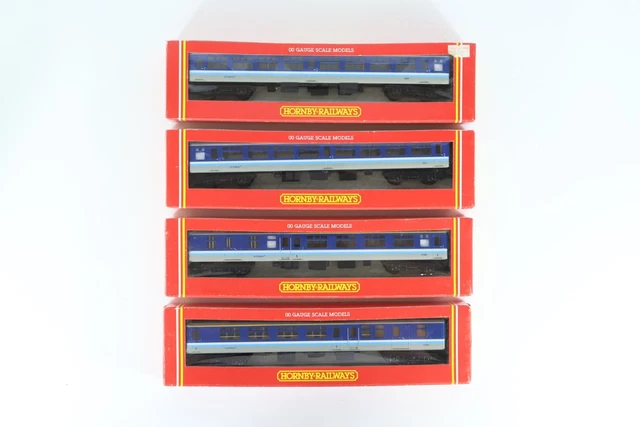 HORNBY OO GAUGE Selection of Open 2nd Class Scotrail Coaches x 4 (04) £ ...