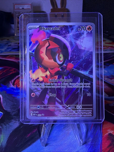 POKÉMON TCG PHANTASMAL Flames Charcadet Illustration Rare ETB Promo ...