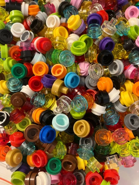 LEGO ROUND STUD Plates 1x1 Choose Colour (Packs of 10) Part 30057 (58 ...