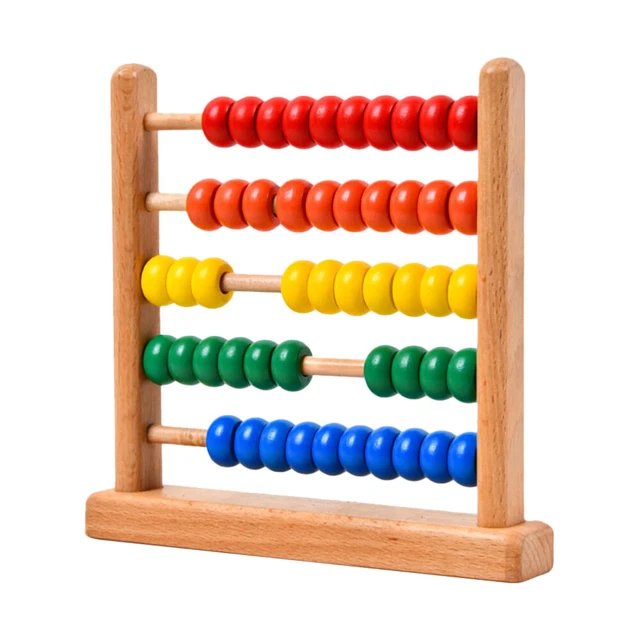 IMPARA LA MATEMATICA con lo strumento di conteggio dell'abaco in legno ... IMPARA LA MATEMATICA con lo strumento di conteggio dell'abaco in legno ...