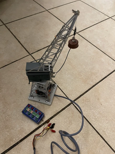 RARE GRUE Marklin 7051 Verte HO Révisée tout fonctionne Complète BD129 ...