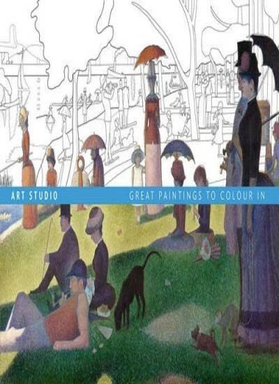 ART STUDIO: GREAT Paintings to Colour In (Colouring Books).by Studio ...
