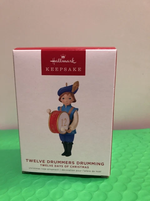 2022 HALLMARK -TWELVE Drummers Drumming - Twelve Days Of Christmas ...