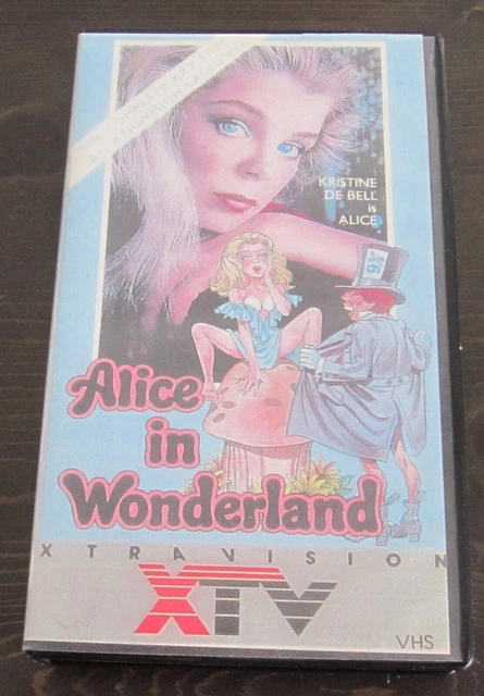 VHS TAPE XTV 'ALICE IN WONDERLAND' from 1982 Rare in box Kristine De Bell £109.78 - PicClick UK