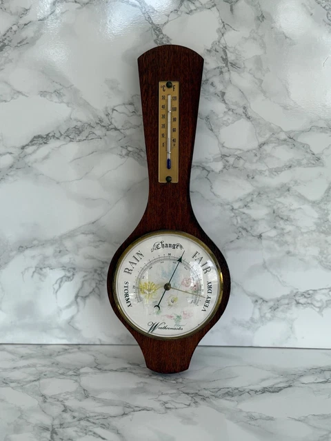 VINTAGE WEATHERMASTER BAROMETER, Antique Weather Tool, Collectable ...