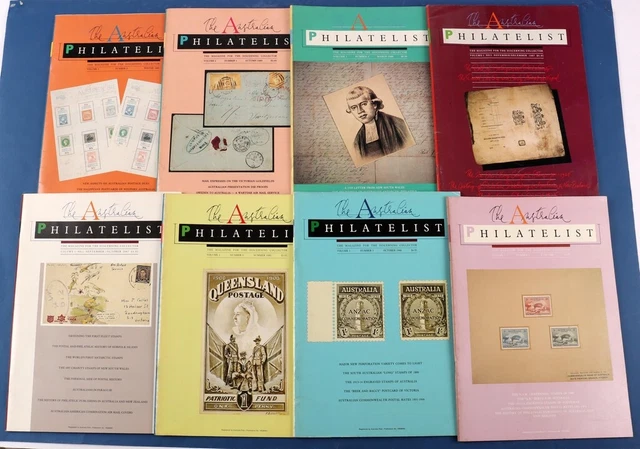 LITERATURE AUSTRALIAN PHILATELIST set from Sep 1987 to Jul 1989. $32.49 ...