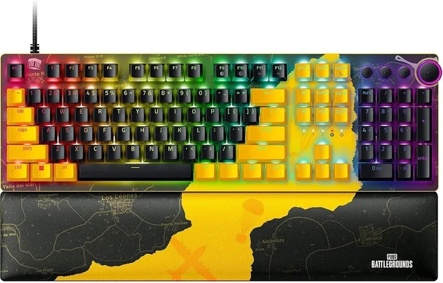 RAZER HUNTSMAN V2 Pubg Battlegrounds Edition. Wired Mechanical Gaming ...
