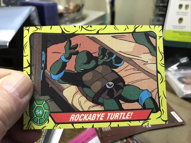 TEENAGE MUTANT NINJA Turtles Cartoon Trading Card # 54 EUR 2,21 ...