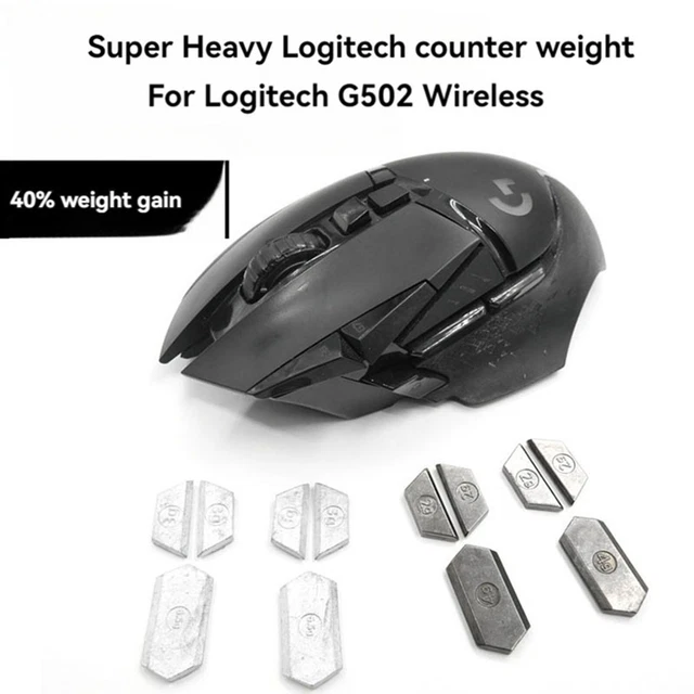 WIRELESS MOUSE REMOVABLE Weight Block for Logitech G502 Lightspeed ...