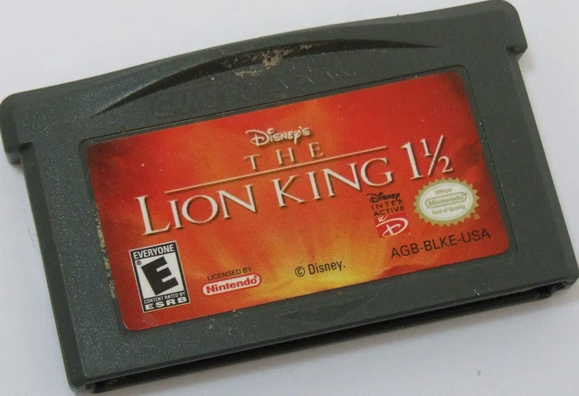DISNEYS THE LION King Game Boy Advance Game - USA Version - CART ONLY £ ...