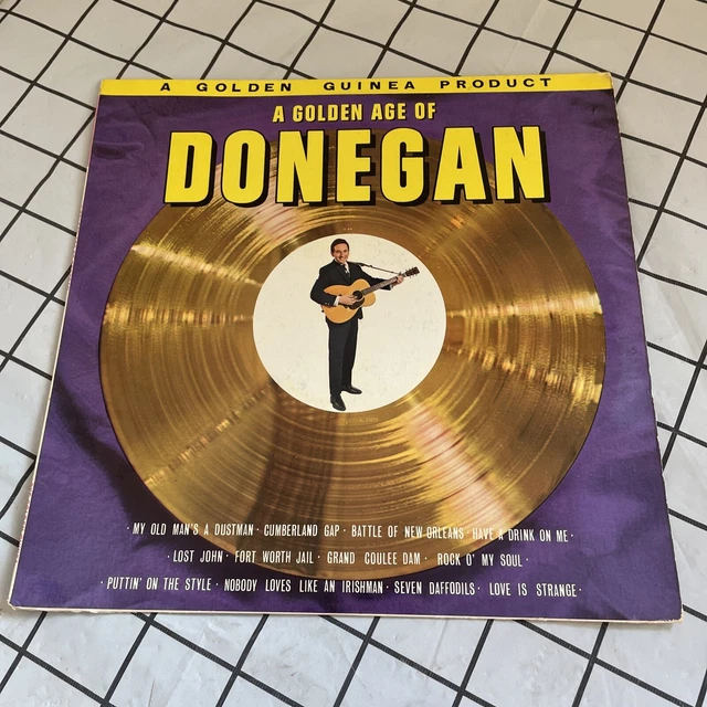 LONNIE DONEGAN AND His Group A Golden Age Of Donegan UK LP Album 1962 ...