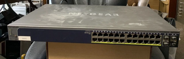 NETGEAR PROSAFE GS728TP 24-Port Gigabit Smart Switch with POE $149.00 ...