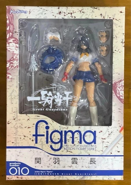 NEW FIGMA 010 Ikki Tousen KANU UNCHOU Figure Rare $153.21 - PicClick AU