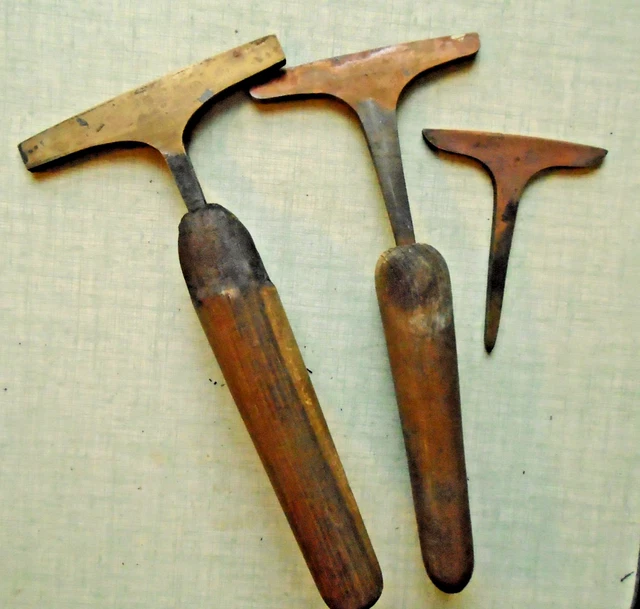 FER A DORER DOUBLE ET TRIPLE FILETS - BRONZE POUR RELIURE DORURE ...