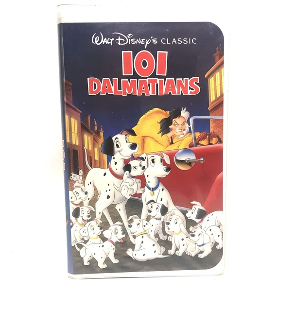 DISNEY CLAM SHELL VHS - 101 Dalmatians - Animated £4.60 - PicClick UK