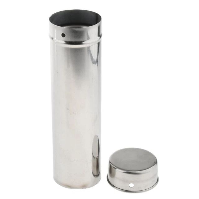 STAINLESS STEEL LAB Pipet Sterilizing Box Pipette Sterilization Tube 9 ...