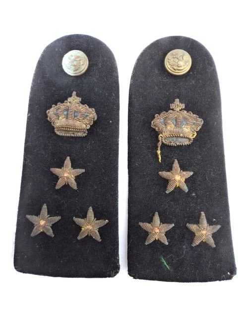 WW1 REGIA MARINA anni 20 coloniale ufficiale spalline 34 ww2 rsi ...