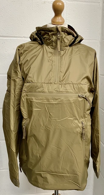 BRITISH MILITARY ISSUE Light Olive Green Thermal Overhead Smock Jacket ...