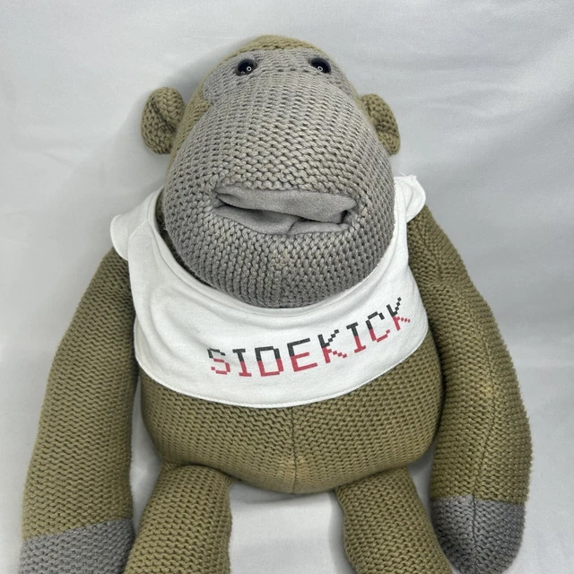 PG TIPS TEA Monkey Soft Toy ITV Digital 2001 SIDEKICK MONKEY 45cm £19. ...