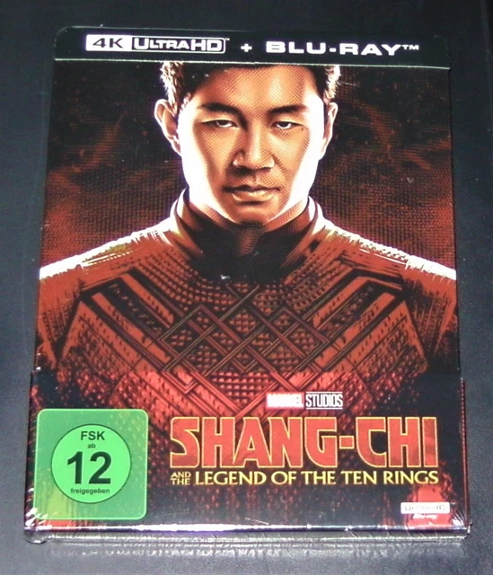 SHANG-CHI E THE Leggenda The Ten Rings 4K HD blu ray Limitata steelbook ...