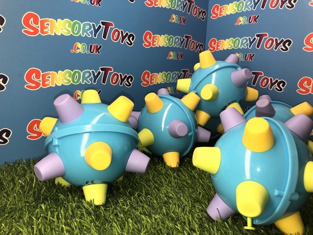 VIBRATING WIGGLE BALL - Sensory Play Shaking Ball! Popular New Baby ...