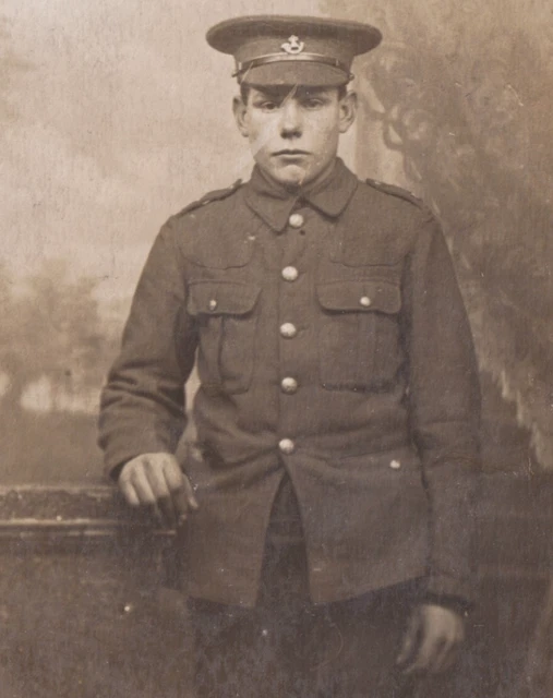 WW1 RPPC PHOTO Soldier Oxfordshire Buckinghamshire Light Infantry ...