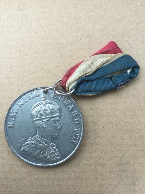 H.M. KING EDWARD VIII Coronation Commemorative Medal 1937 £2.99 ...