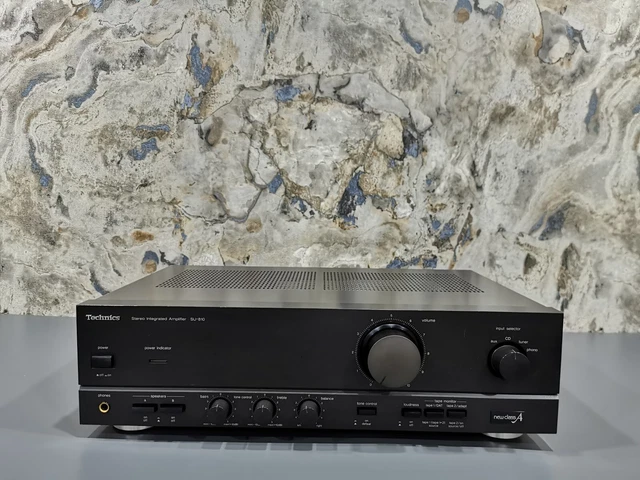 TECHNICS SU-810 AMPLIFICATORE integrato nero nuovo stereo classe A ...