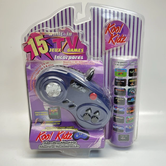 VINTAGE KOOL KIDZ TV Plug & Play TV 15 Games All-in-One Console VG ...