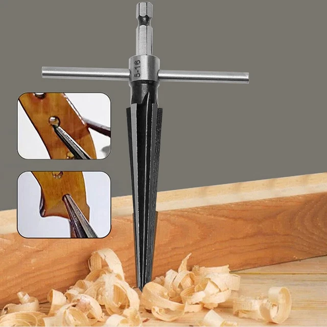 HAND TAPER REAMERS Steel Taper Reamer Chamfer Reaming Woodworker ...