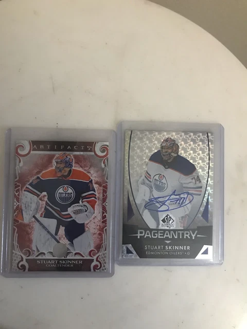 STUART SKINNER PAGEANTRY Auto And Pink Artifacts 377/399 2 Card Deal ...