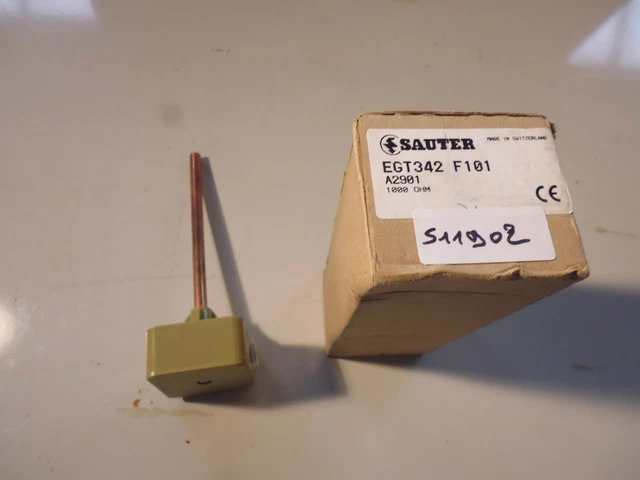 EGT342 F101 SAUTER Sondes de température à plonge Immersion sensor 1000 ...