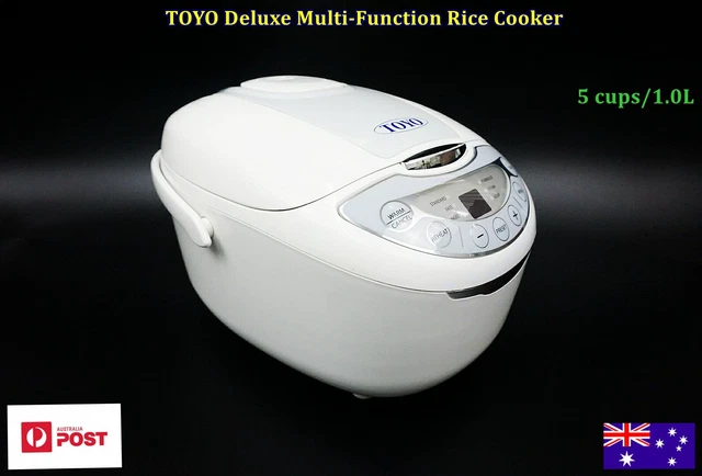 TOYO FUZZY LOGIC Multi-Function Rice Cooker Keep Warm CFXB30FC11 (5 ...