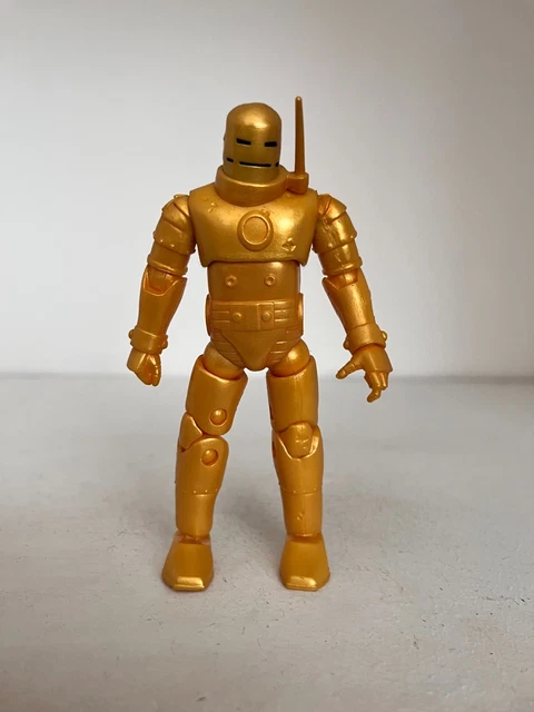9.5CM MARVEL CLÁSICO Avengers Universo Serie Oro Armour Iron Man Hasbro ...