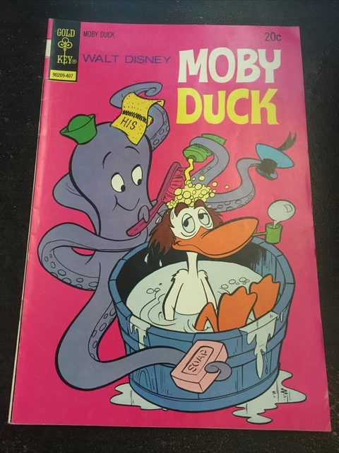 WALT DISNEY MOBY Duck#14 Awesome Condition 8.0(1974) Cool!! $19.05 ...