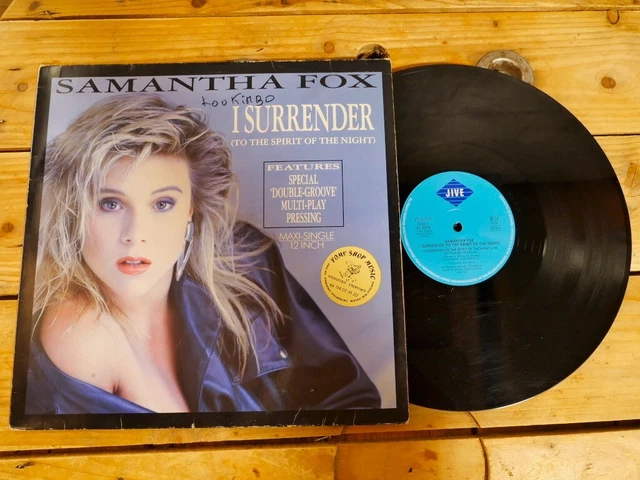 SAMANTHA FOX I Surrender No Lp Maxi 45T Vinyle Ex Cover Ex Original 1987 EUR 30,00 - PicClick FR