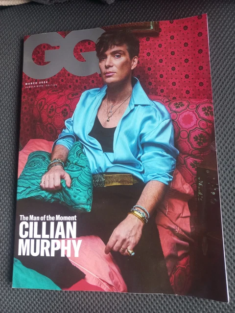 GQ MAGAZINE 24. März CILLIAN MURPHY, Mbappe, Ricky Martin, Callum ...