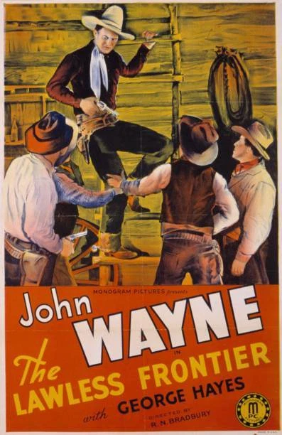 THE LAWLESS FRONTIER Poster John Wayne 1934 Old Photo $9.00 - PicClick AU