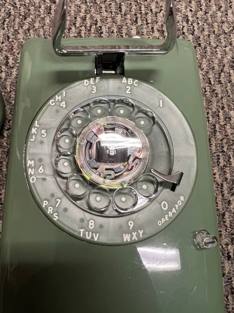 1979 STROMBERG CARLSON Rotary Green Wall Phone Dial New In Box Nib Rare ...