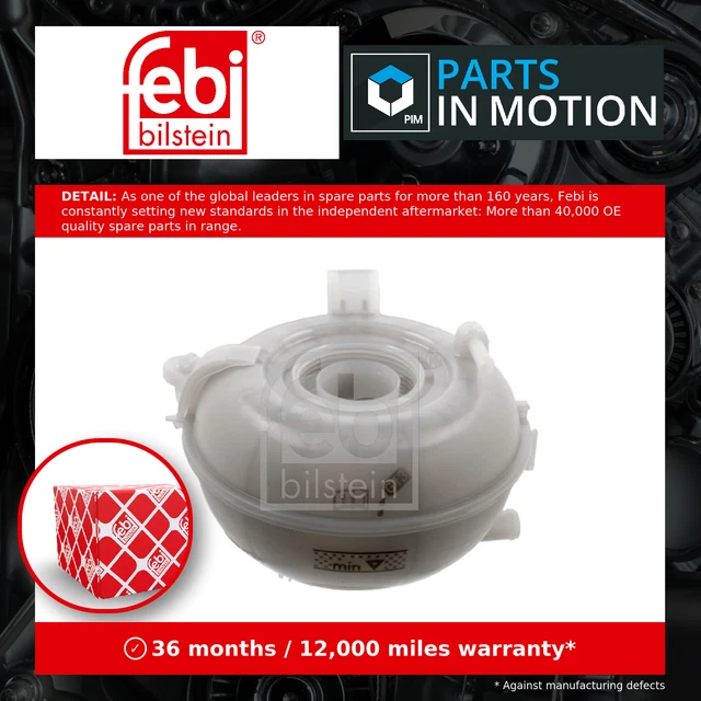 COOLANT EXPANSION TANK fits AUDI A3 8V 2012 on 5Q0121407A 5Q0121407D ...