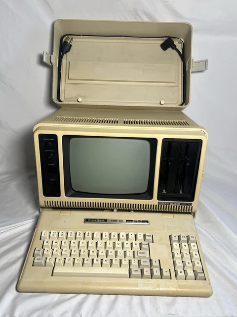 VINTAGE RADIO SHACK Trs-80 Portable Computer Not Tested £90.62 ...