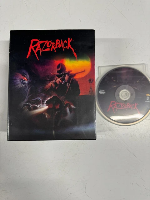 RAZORBACK 4K ULTRA HD Collector's Edition Box Set w/ Replacement Disc ...