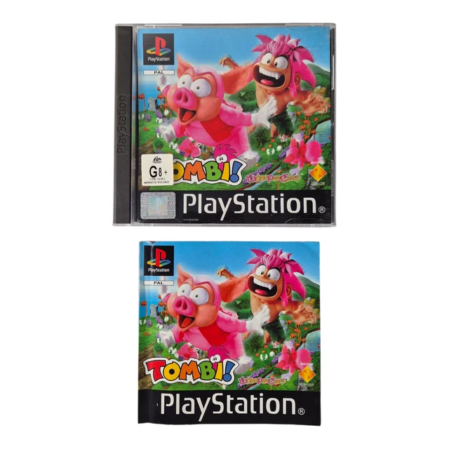 TOMBI (TOMBA) (SONY Playstation) PSX PS1 PAL Game Complete with Manual ...