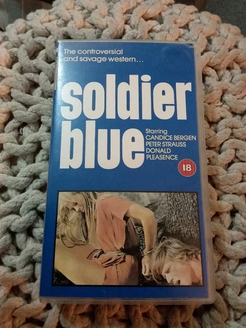 SOLDIER BLUE - VHS Video Cassette Tape - DONALD PLEASENCE ~ CANDICE ...