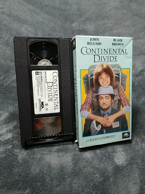 CONTINENTAL DIVIDE VHS 1982 John Belushi Blair Brown Allen Garfield ...