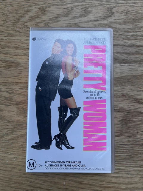 PRETTY WOMAN VHS Video Cassette Tape Julia Roberts & Richard Gere ...