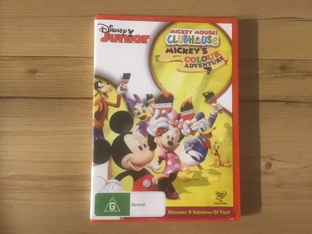 MICKEY MOUSE CLUBHOUSE - Mickey's Colour Adventure (DVD, 2007) EUR 9,21 ...